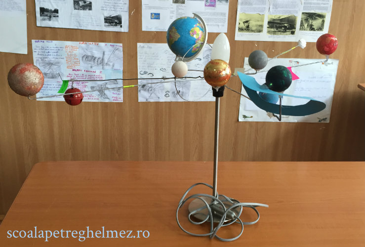 Proiect: Sistemul solar - Şcoala Gimnazială "Petre Ghelmez"