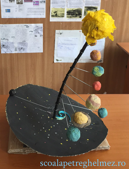 Proiect: Sistemul solar - Şcoala Gimnazială "Petre Ghelmez"